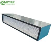 China 0.3 Micron HEPA H14 ULPA U15 Cleanroom Air Filter Custom Deep Pleat Design for sale