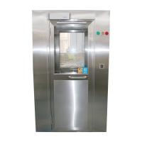China Clean Room Air Shower with Face Recognition & Temperature Detection - 1290×1000×2130mm, ≥25m/s Air Velocity for sale