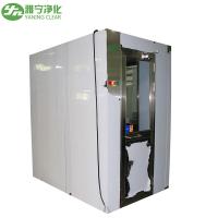 China Customized L Shaped Air Shower 1500x2200x2440mm 30 Nozzles 304 SUS Cleanroom for sale