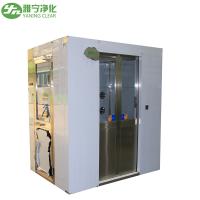 China Customized L Shaped Air Shower 1500x2200x2440mm 30 Nozzles 304 SUS Cleanroom for sale
