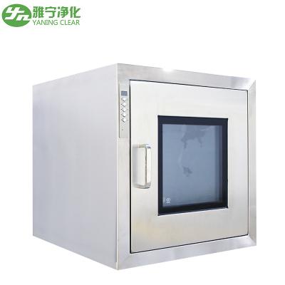 China Sus304 Electronic Interlock Clean Room Pass Through Box For Pharmacy Laboratory for sale