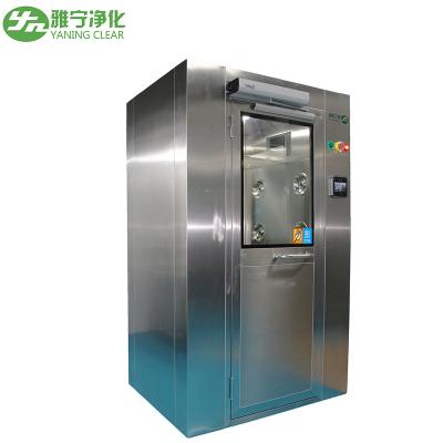China Customized 1100W Cleanroom Air Shower 201 Stainless Steel Powder Coating for sale