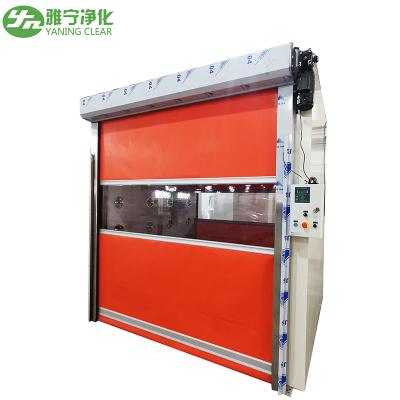 China YN Industrial Cargo Air Shower Tunnel 380V 50Hz CE Certified Cleanroom Fast Shutter Door with HEPA Filter for sale