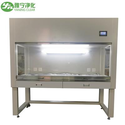 China YN Horizontal Laminar Flow Hood 220V 50Hz ISO 5 Clean Bench 1000x700x1850mm for sale