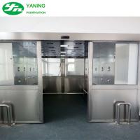 China Industrial Custom Cleanroom Air Shower Channel 380V 25m/s High Speed Dust Removal for sale