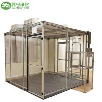 China Modular 800w Clean Room Booth With Ffu Fan Filter for sale