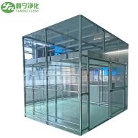 China Class 100 Portable Modular Clean Room ISO 5 Quickly Installation FFU Clean Room for sale
