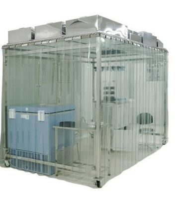 China Modular Clean Room Booth Class 100 Hardwall ISO 5 with 800W Power Supply 380V 50HZ for sale