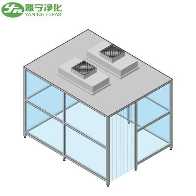 China Unit Standard Dust Free Ffu Clean Room Modular Quickly Installation for sale