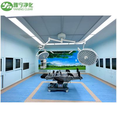 China Containerized Portable Operating Room with Laminar Flow - Class 100-10000 Cleanliness, 21-27°C Temperature Control for sale