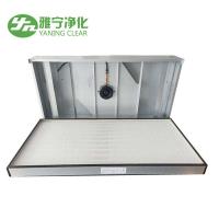 China CE Certified FFU Fan Filter Unit 99.99% Efficiency 575x575mm Cleanroom HEPA for sale