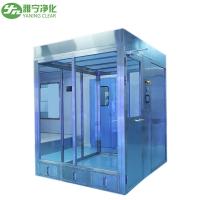 China Modular 800w Clean Room Booth With Ffu Fan Filter for sale