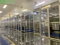 China Yaning Industry Positive Clean Room Contractors Class 100 Hard Wall Clean Booth for sale