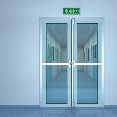 China CE Certified Airtight Operating Suite Doors 40mm Thickness with Automatic Sliding for Hospital Wards for sale