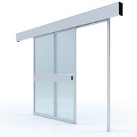 China Hospital Operating Room Hermetic Automatic Sliding Door 40mm Thick with 1500×2500mm Max Opening Size for sale