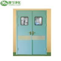 China Medical Grade Hermetic Manual Swing Doors for Operating Rooms - 40mm Aluminum Frame, 38mm Honeycomb Core for sale