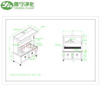 China Laboratory 304 Stainless Steel Hand Wash Sink Multifunction Table Sampling With Stretchable Faucet for sale