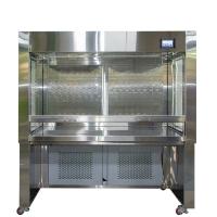 China Closed Horizontal Laminar Clean Bench 220V 50HZ with Rubber Gloves - 0.25-0.45 m/s Airflow, 410×700×610mm Workspace for sale
