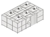 China Dust Free Prefabricated Clean Room Iso 7 8 Level For Industry for sale