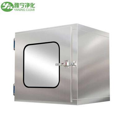 China Stainless Steel Clean Room Pass Through Box 440x600x500mm 220V Electronic Interlock for sale