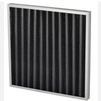 China Customized Style Honeycomb Activated Carbon Filter Aluminium Frame Long Filter Life for sale