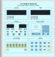 China Six Unit Intelligent LCD Operating Theatre Control Panel Surgeon Control Panel For Hospital for sale