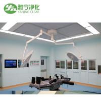 China Modular Hospital PVC Operation Theatre Wall Panel Board 6mm Glass Surgical Operating Room for sale