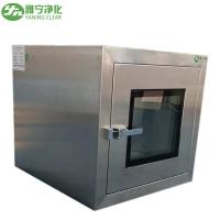 China SUS 304 / 201 pass thru box for clean room and dust-free workshop for sale