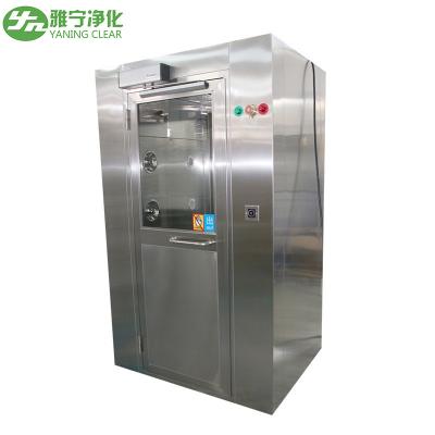 China Stainless Steel L Type Door Corner Air Shower Customize Size 380V 50HZ for sale