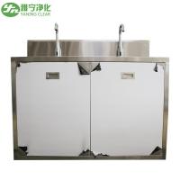 China 304 Stainless Steel Medical Hand Wash Sink 800mm Seamlessly Welded Wall Mounted Sensor Faucet for sale