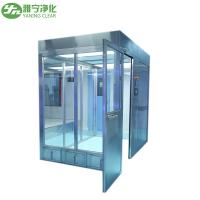 China Portable Clean Room Laminar Flow Booth 2100-6100mm Width with ISO 5-7 Cleanliness & 0.3-0.5m/s Air Velocity for sale