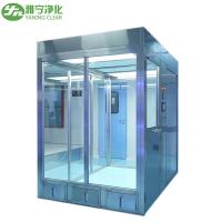 China Portable Clean Room Laminar Flow Booth 2100-6100mm Width with ISO 5-7 Cleanliness & 0.3-0.5m/s Air Velocity for sale
