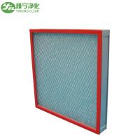 China High Temperature Resistant Panel Pre-Filter with Aluminum Alloy Frame - H13-H14 Efficiency 99.95-99.995% for sale