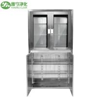 China CE ISO 304 Stainless Steel Medical Cabinet 2 Drawers Custom Size Hospital Lab Equipment for sale