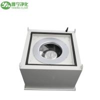 China HEPA Filter Terminal Box with Draught Fan - 1200 m³/h Air Flow, 120W Power for Clean Room Applications for sale