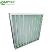 China High Performance Pre Air Filter G1 ~ G4 Pleated Panel Filter CE / ISO Aproved for sale