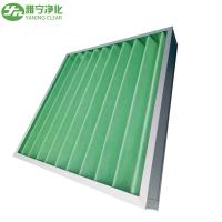 China High Performance Pre Air Filter G1 ~ G4 Pleated Panel Filter CE / ISO Aproved for sale