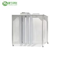China YANING GMP Standard ISO5 Modular Clean Room Soft and Hard Wall Clean Booth 220V 50Hz for sale