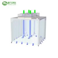 China Static Class 100 Clean Room Booth 4000×4000×2300mm with 0.3-0.5m/s Air Velocity for Electronics & Food Industries for sale