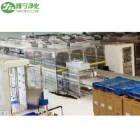 China ISO Approved Clean Room Modular Soft Wall Aluminum Frame For OLED Production for sale