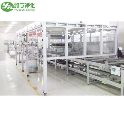 China Vertical Pharmaceutical Dispensing Booth 1500-5000mm Modular Clean Room with ISO 5 Class 100 for sale