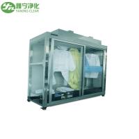 China Laminar Flow Garment Storage Cabinet for Cleanroom | 1200-1800mm Width | ISO Class 3 Air Quality for sale