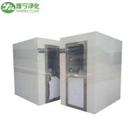China 1.1kW Stainless Steel Cleanroom Air Shower 1300mm Width Air Interlocked System for sale