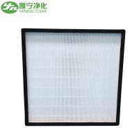 China Panel Filter Construction Customized H13 Deep Pleat HEPA Filter with Aluminum Frame for sale