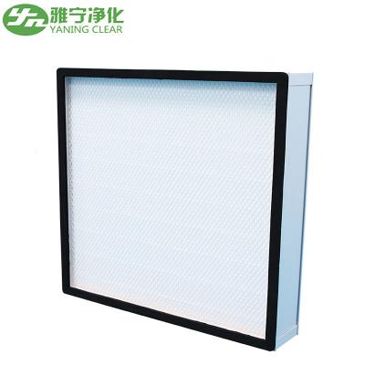 China Mini Pleated HEPA Air Filter 3000 M³/H Air Volume with 99.995% Efficiency for Clean Rooms CE Certified for sale