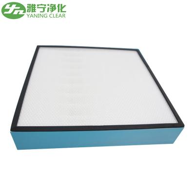China Glass Fibre Filter Media Pocket Cleaning Air Filters 610x610x69mm 700m3/h for Pharmaceutical for sale