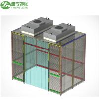 China Class 100 Portable Modular Clean Room ISO 5 Quickly Installation FFU Clean Room for sale