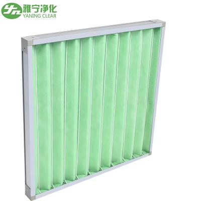 China G1-G4 Primary Air Filter Plate Pre Filter 5um for Air Conditioning System Aluminum Frame for sale
