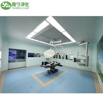 China Glass Wall Operating Room ISO 7 Modular Operating Clean Room Customized Design for sale