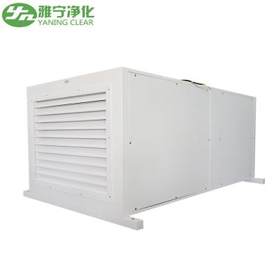China Powder Coating Steel Clean Air Cabinet 300CMM Air Volume Fresh Air Handling Unit for sale